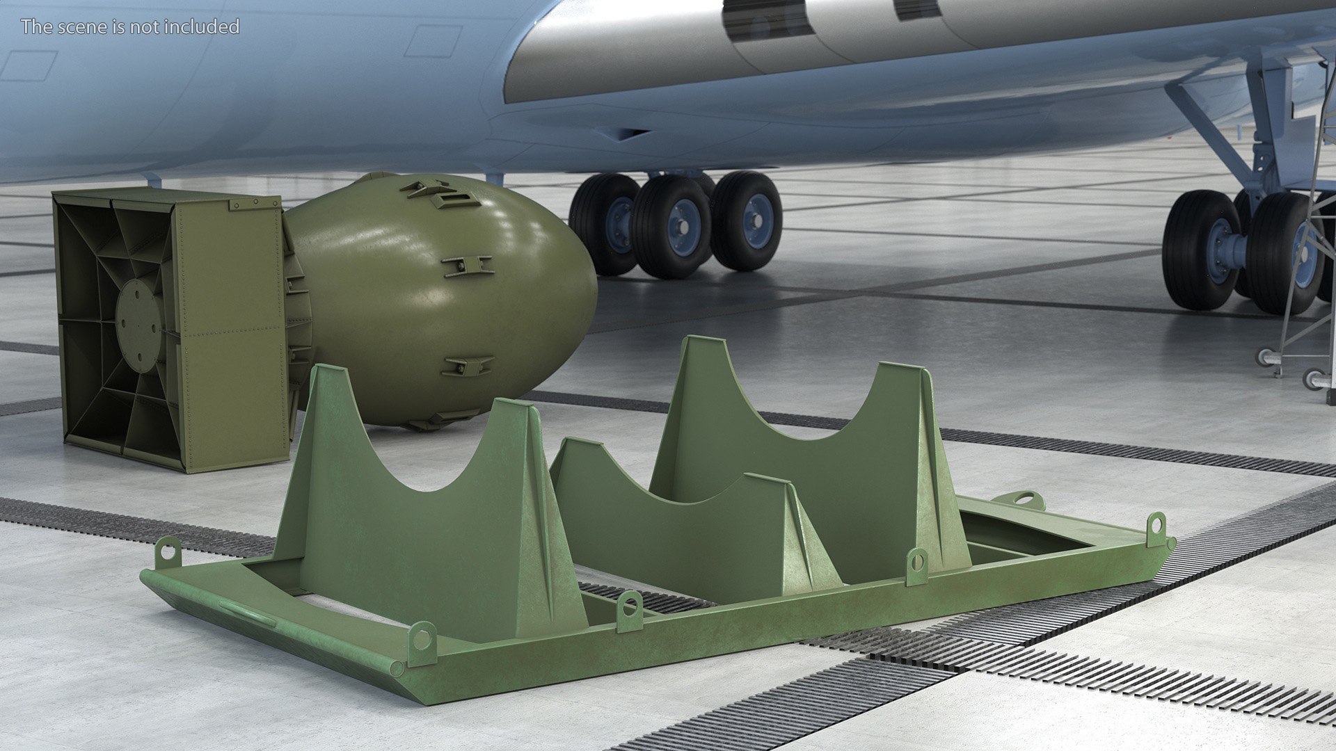 3D Shipping Pallet For Atomic Bomb Model - TurboSquid 2247334