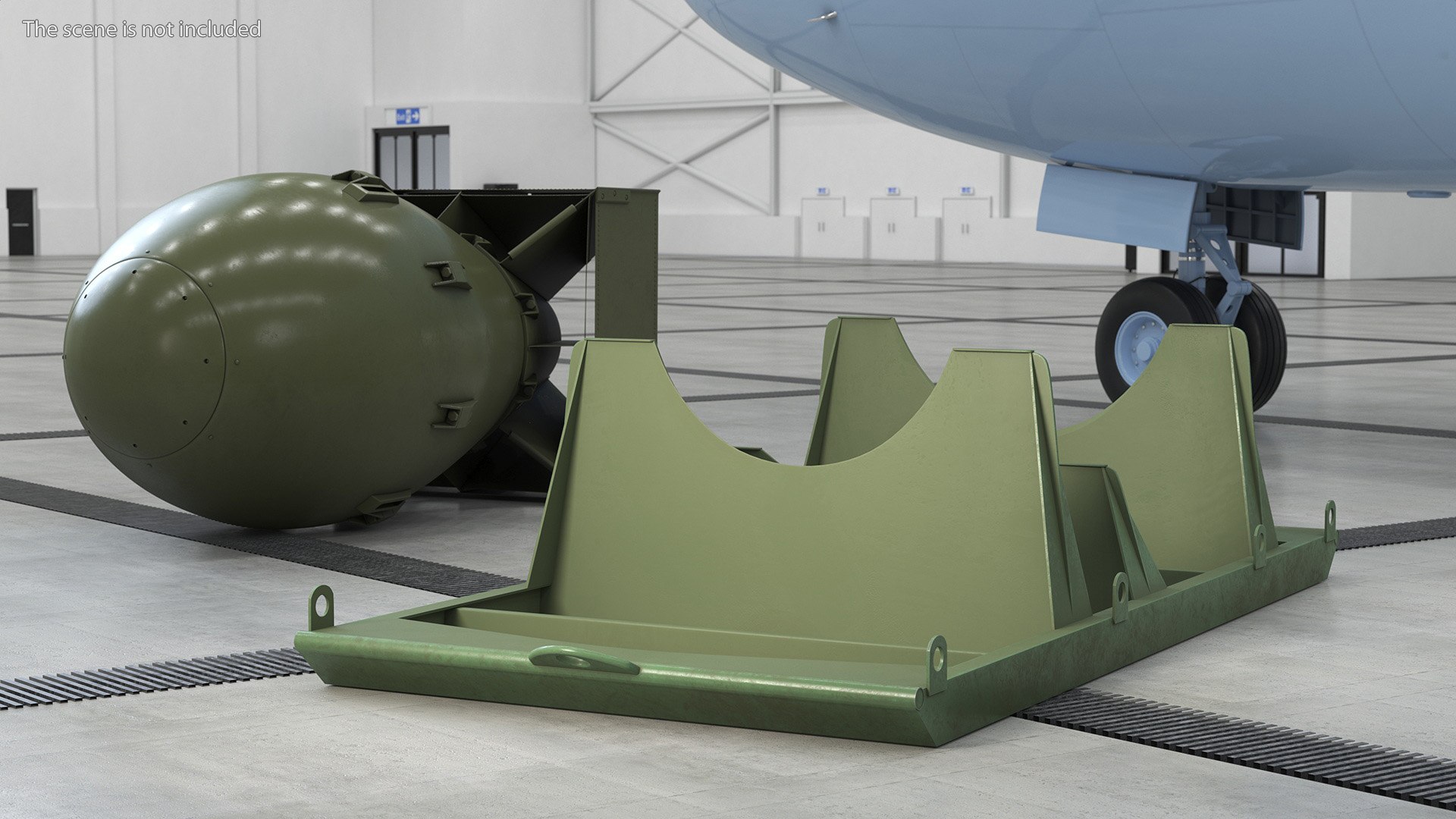 3D Shipping Pallet For Atomic Bomb Model - TurboSquid 2247334