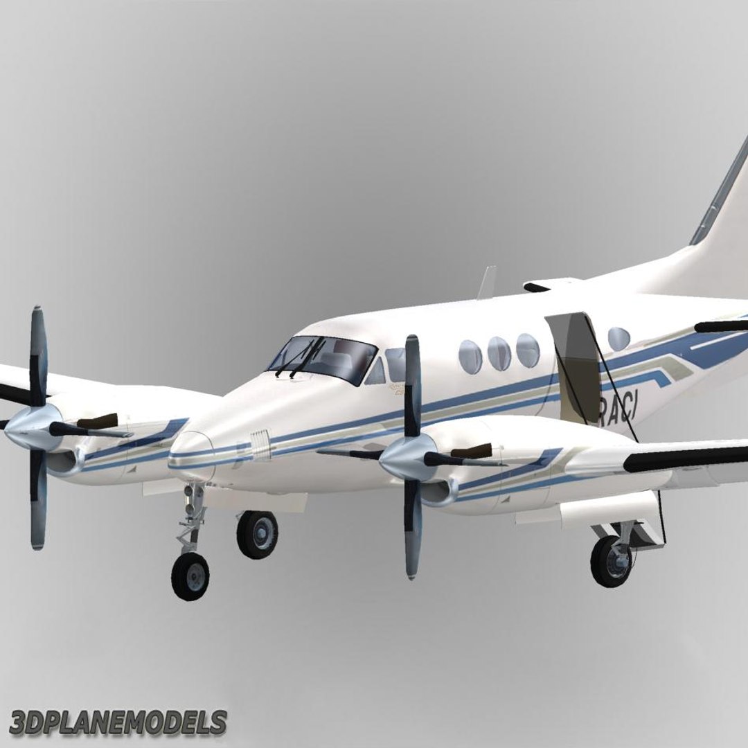 beechcraft c90 king air dxf