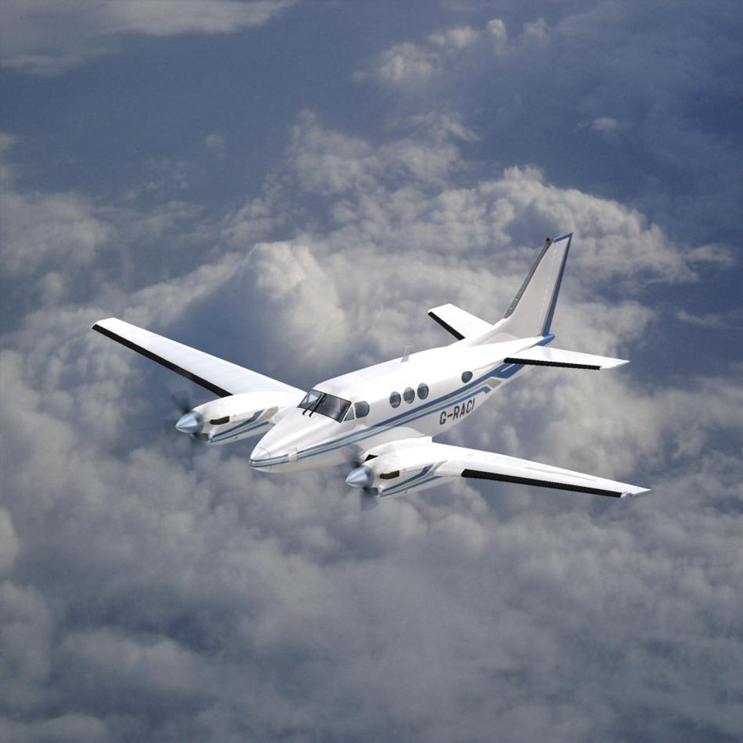 beechcraft c90 king air dxf