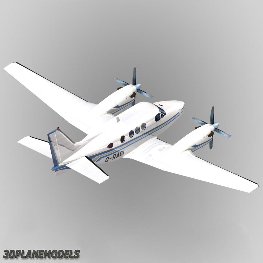 beechcraft c90 king air dxf