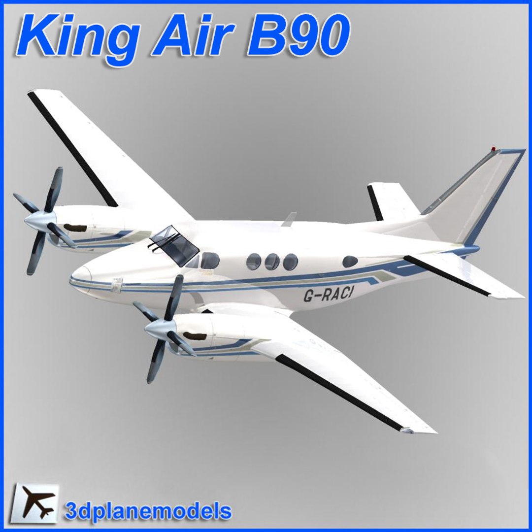 beechcraft c90 king air dxf
