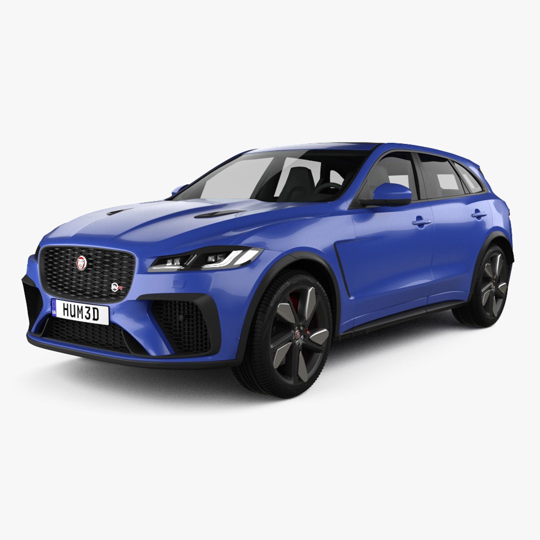 Jaguar F-Pace SVR 2020 model - TurboSquid 2038171