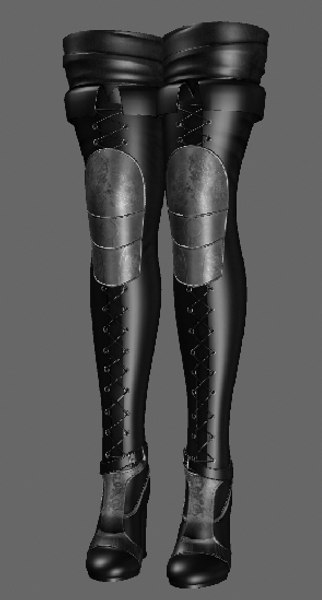 3D модель Y184 Сапоги - TurboSquid 1611588