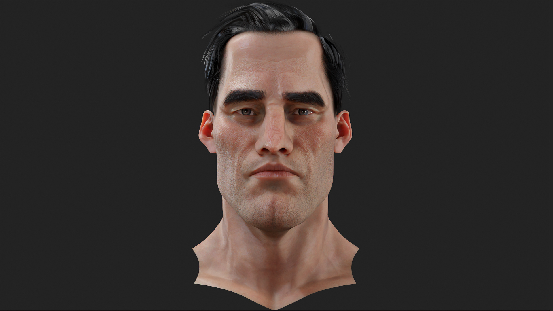 Jason Realistic Model Of Male Head 3D Model - TurboSquid 1789575