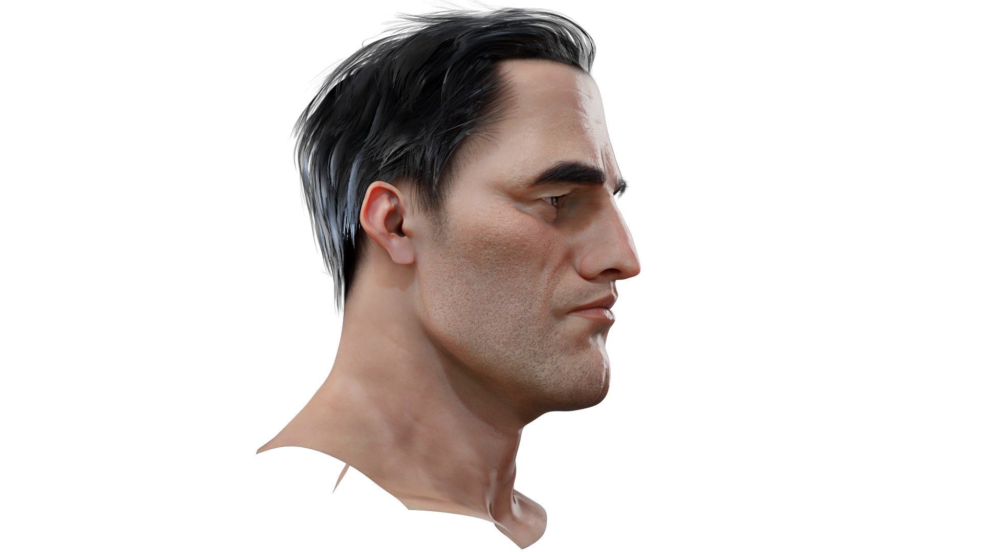 Jason Realistic Model Of Male Head 3D Model - TurboSquid 1789575