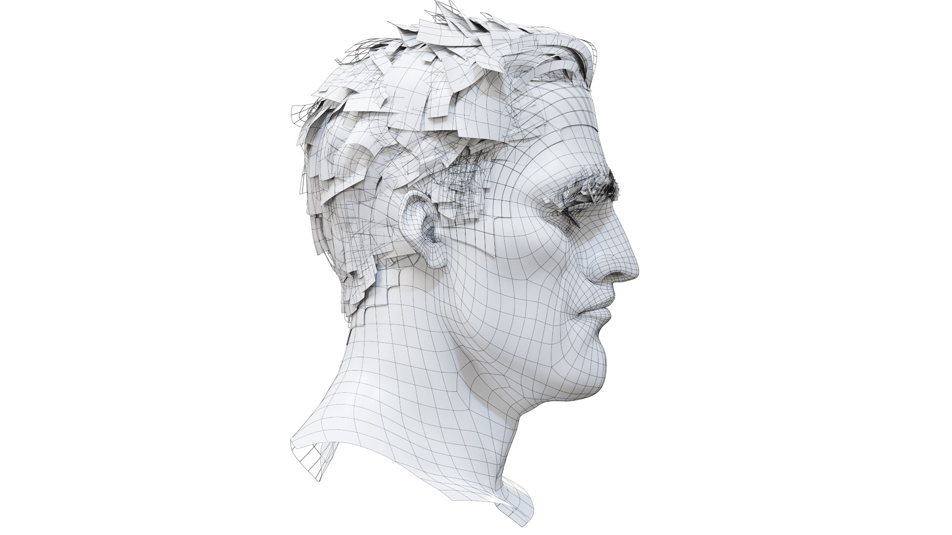 Jason Realistic model of male head 3D model - TurboSquid 1789575