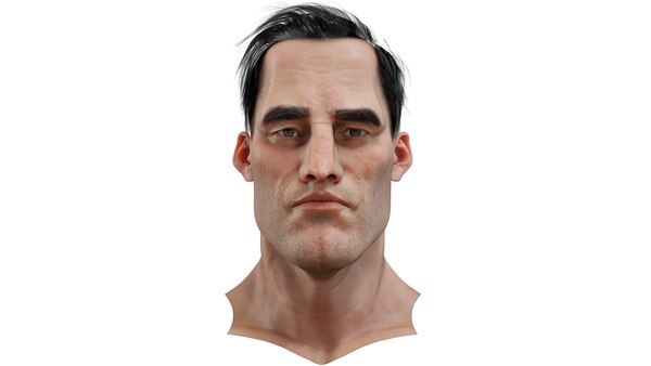 Jason Realistic model of male head 3D model - TurboSquid 1789575
