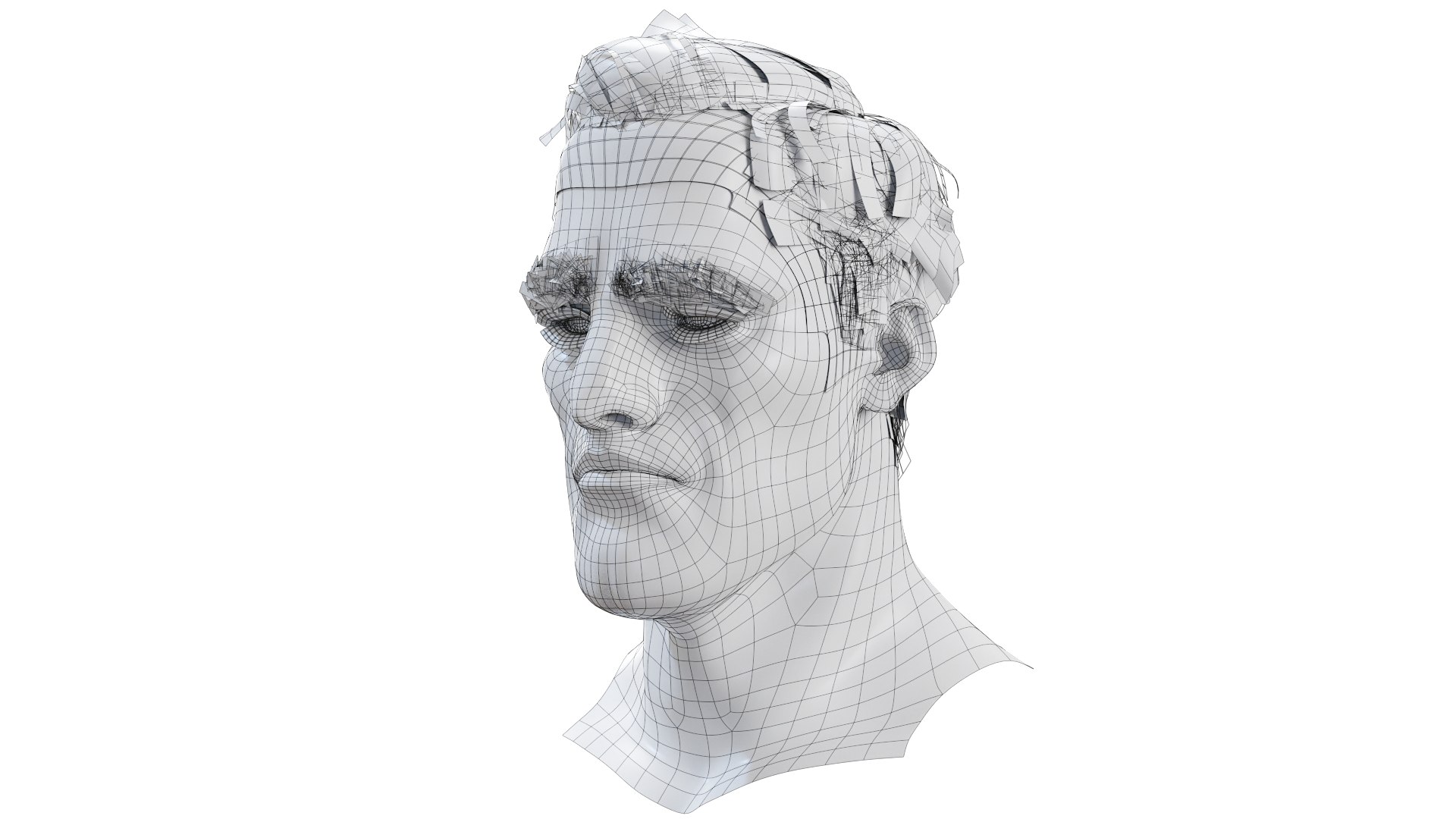 Jason Realistic model of male head 3D model - TurboSquid 1789575