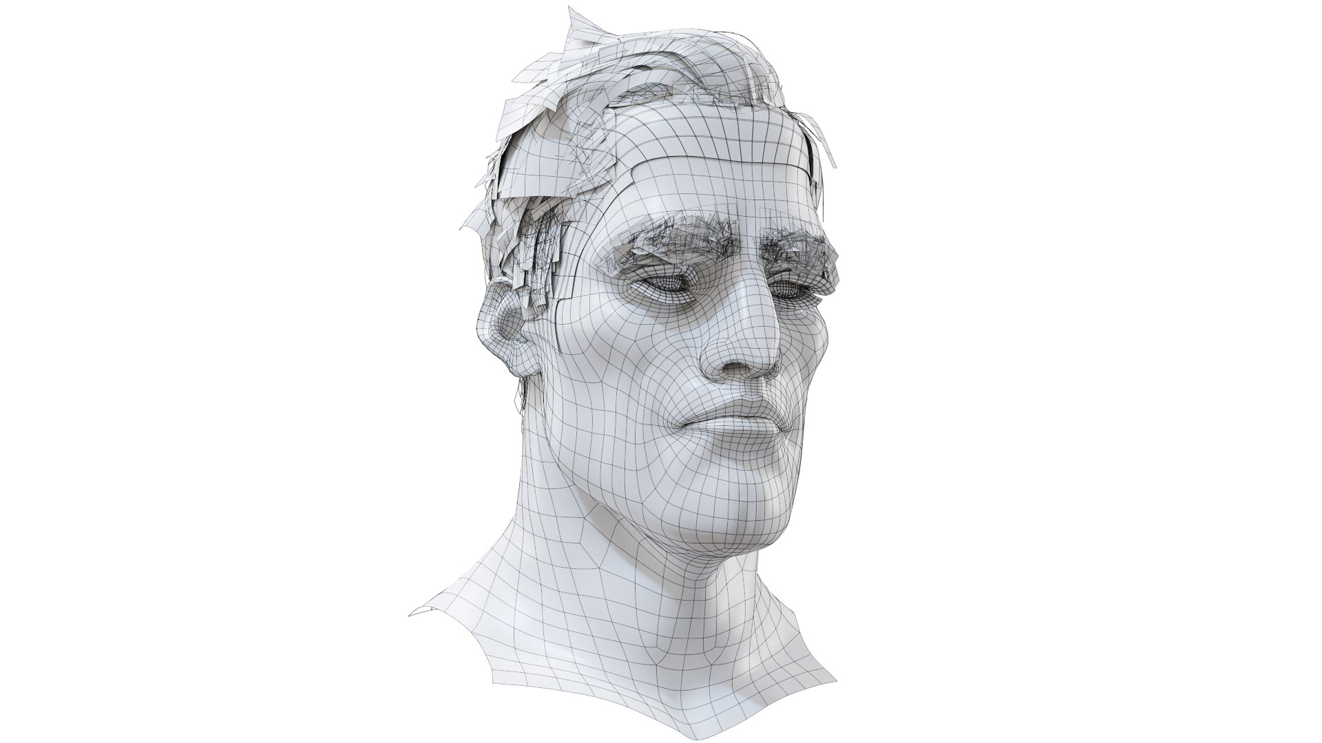 Jason Realistic model of male head 3D model - TurboSquid 1789575