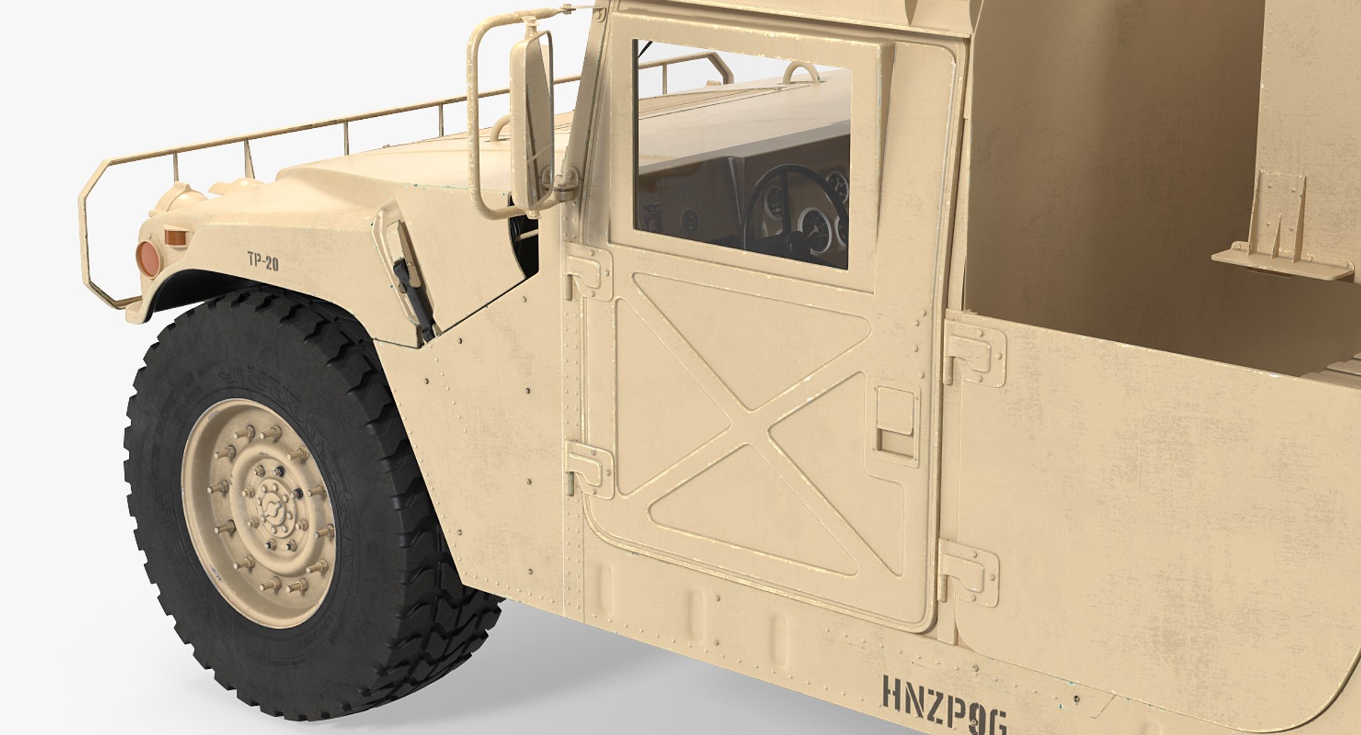 hmmwv m998 equipped avenger 3d 3ds
