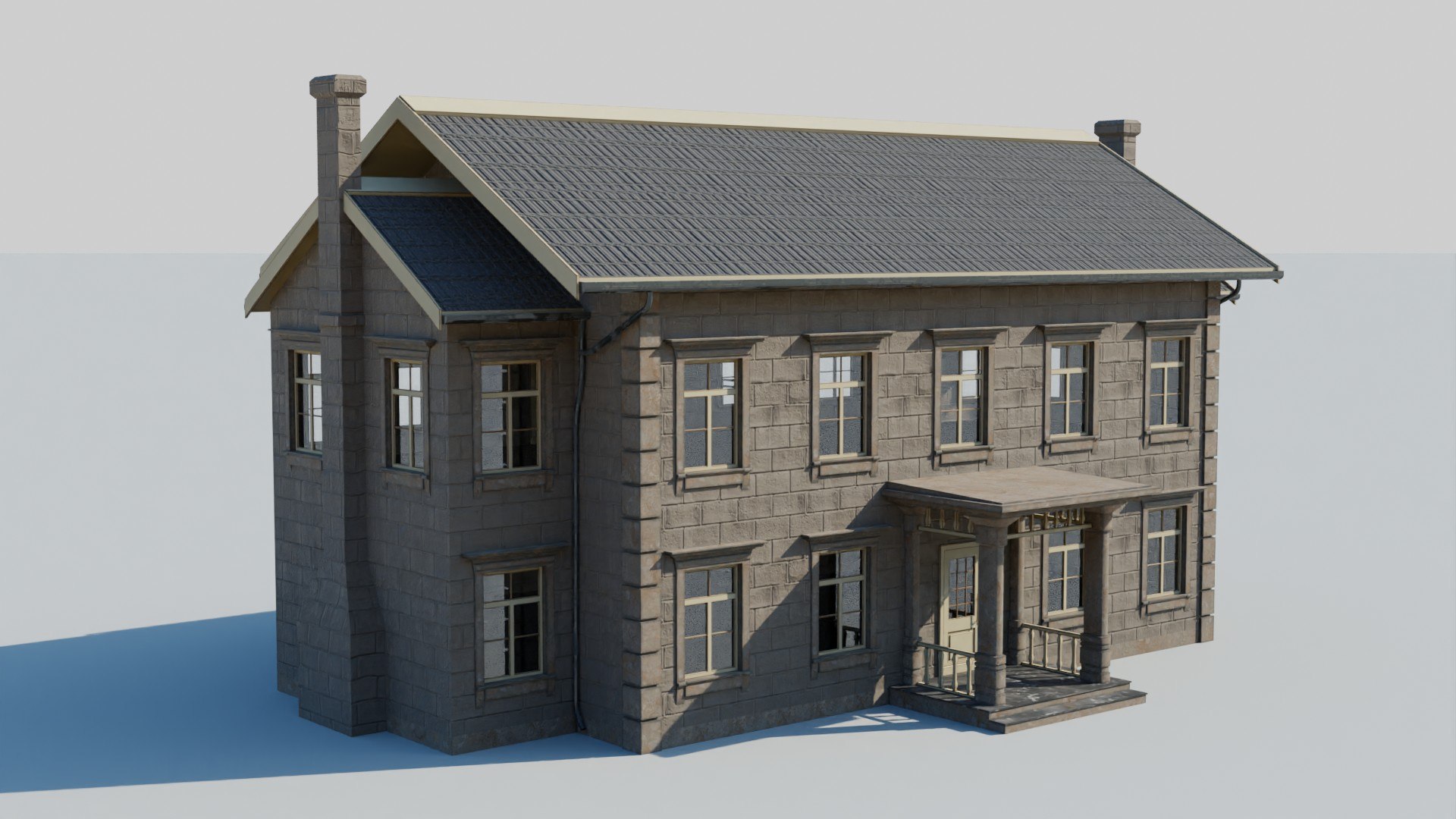3D Village House 04 Model - TurboSquid 2038829