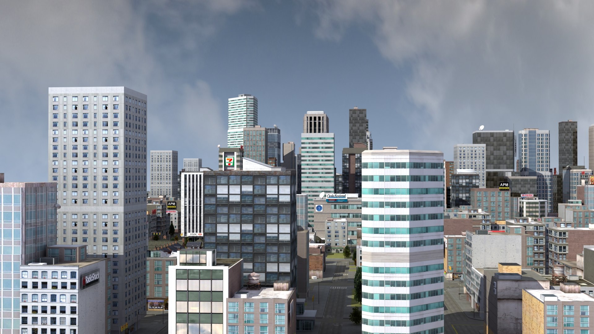3D Game CityMetropolis Model - TurboSquid 1745350
