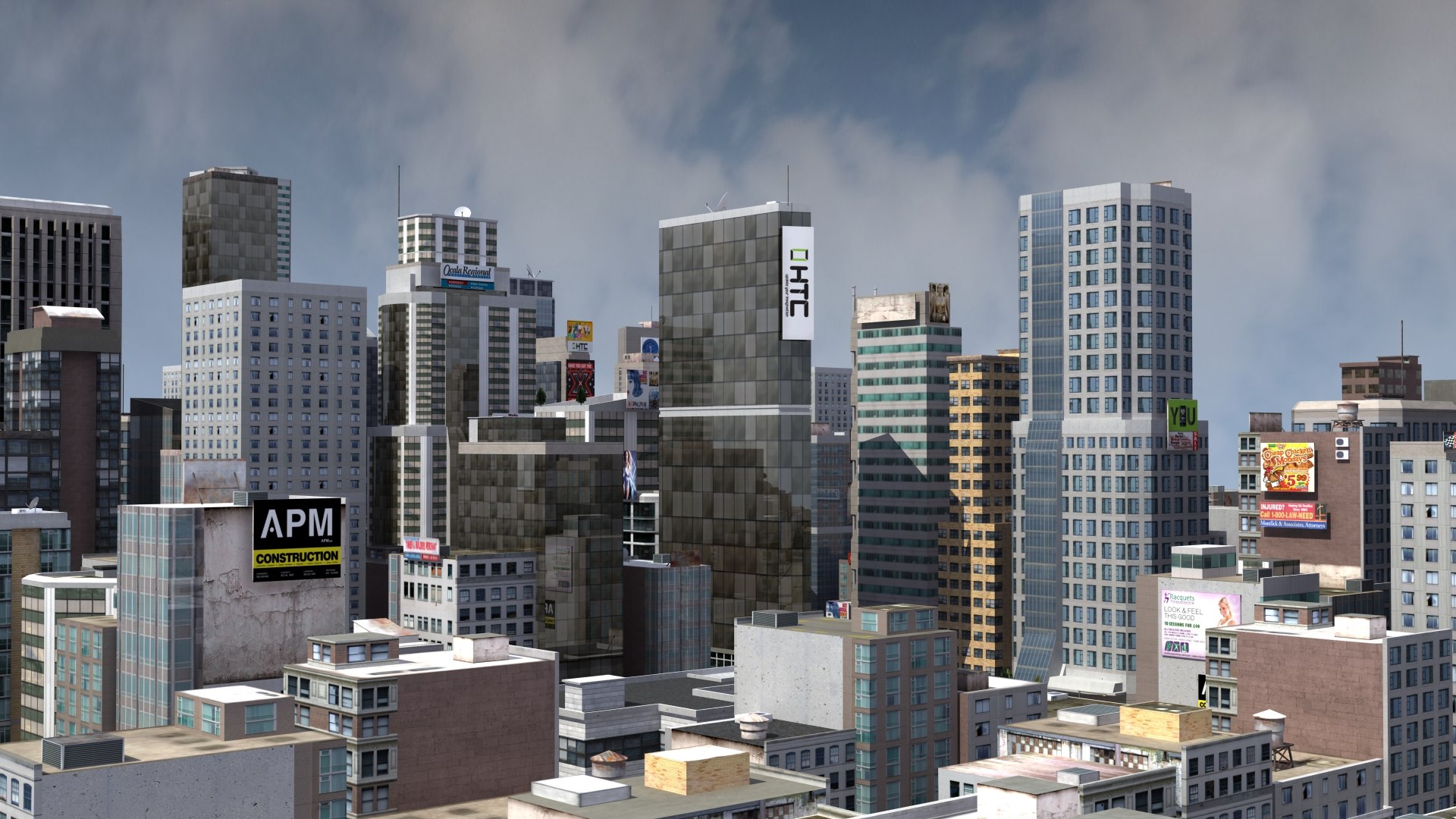 3D Game CityMetropolis Model - TurboSquid 1745350