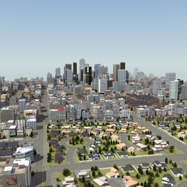 Free Blender City Models | TurboSquid