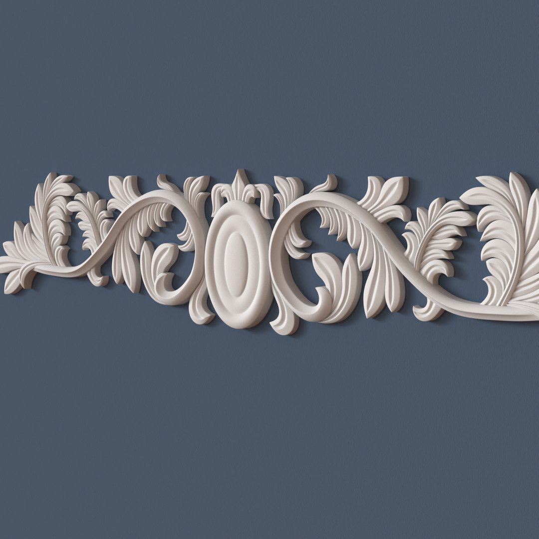 3d model decorative onlay