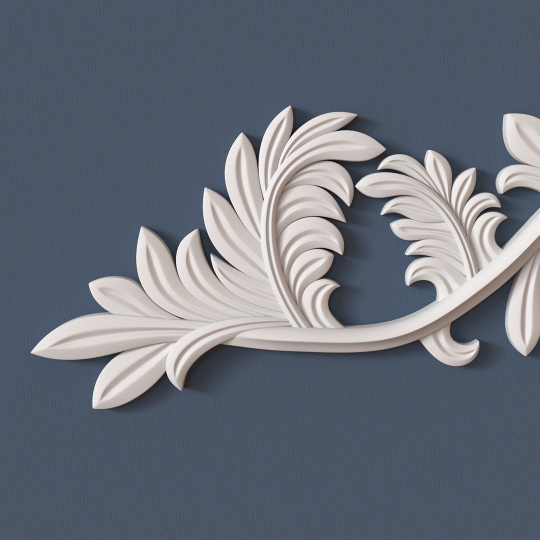 3d model decorative onlay
