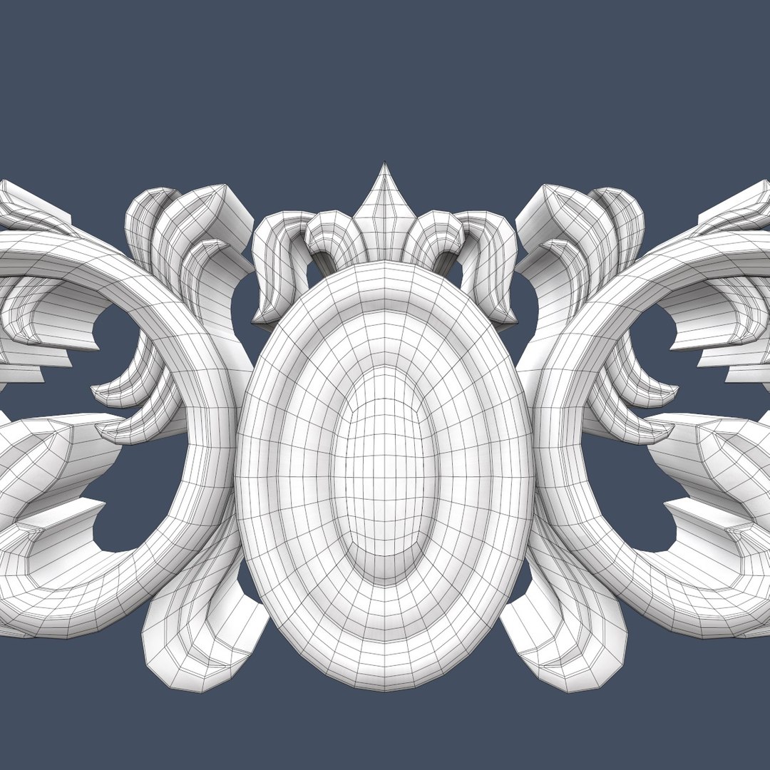 3d model decorative onlay