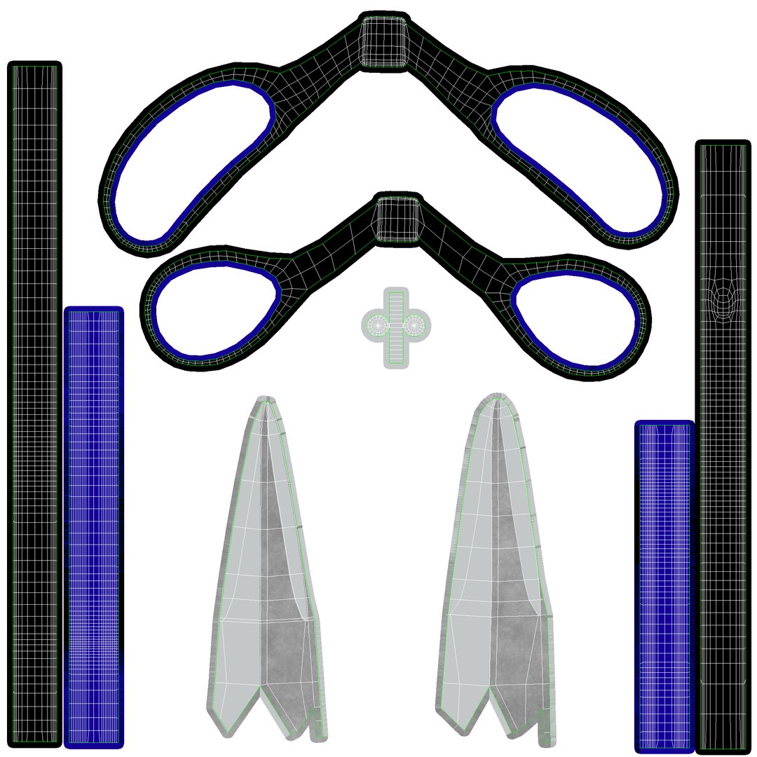 3D Scissors - TurboSquid 1948881