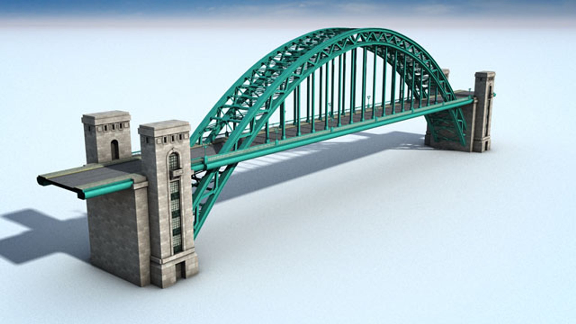 Tyne Bridge 3d Model