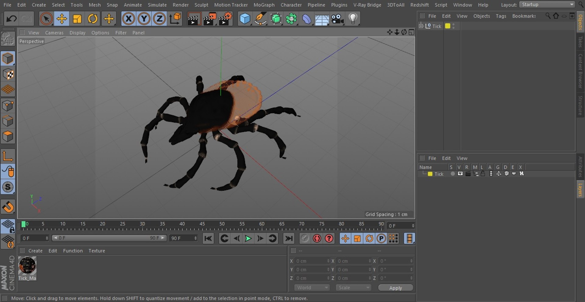Tick model - TurboSquid 1853337