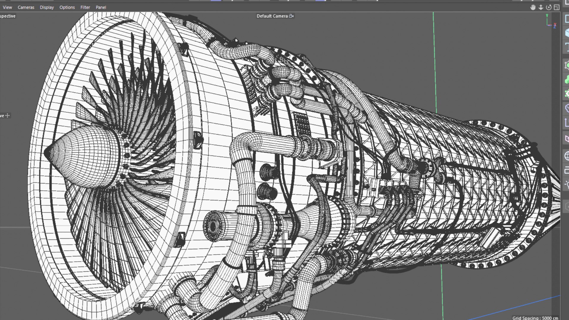 Jet Engine 3D Model - TurboSquid 2359328
