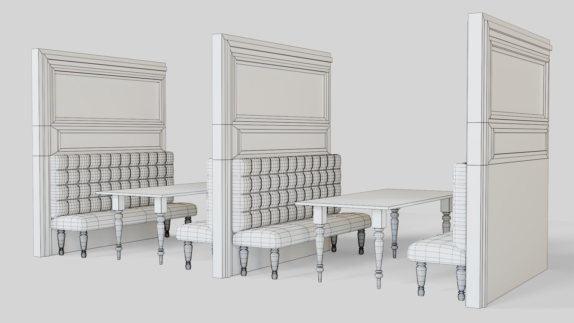 3D Pub Booth Seating - TurboSquid 1870666