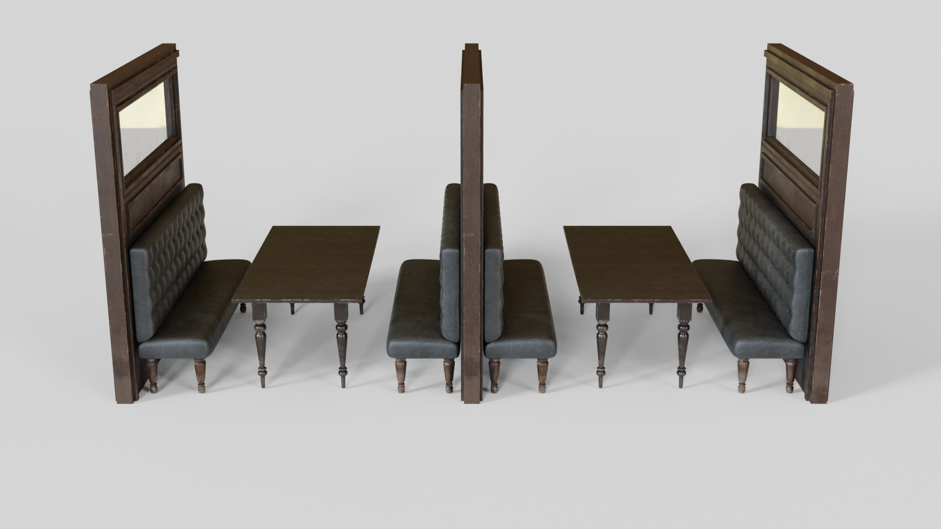 3D Pub Booth Seating - TurboSquid 1870666