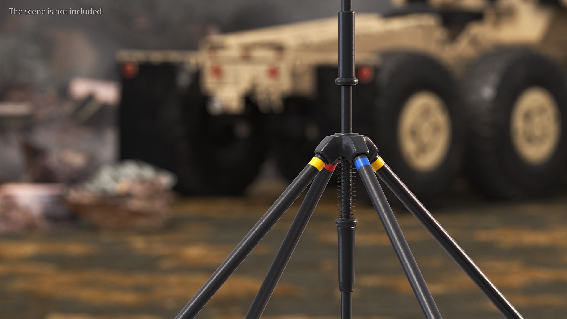 Radio Direction Finder Antenna 3D Model - TurboSquid 1673051