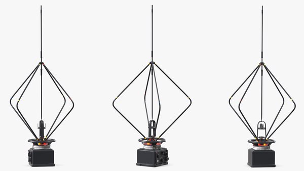 Radio direction finder antenna 3D model - TurboSquid 1673051