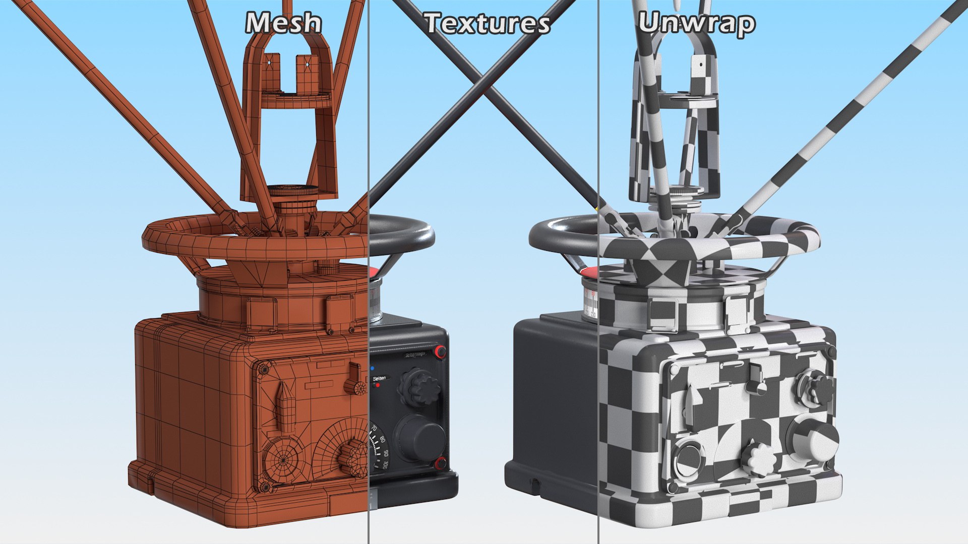 Radio direction finder antenna 3D model - TurboSquid 1673051