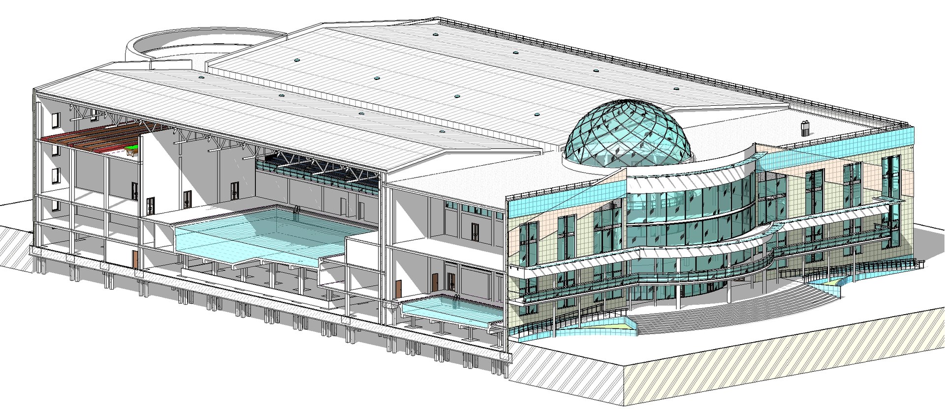 3D Recreation Center Model - TurboSquid 2090598