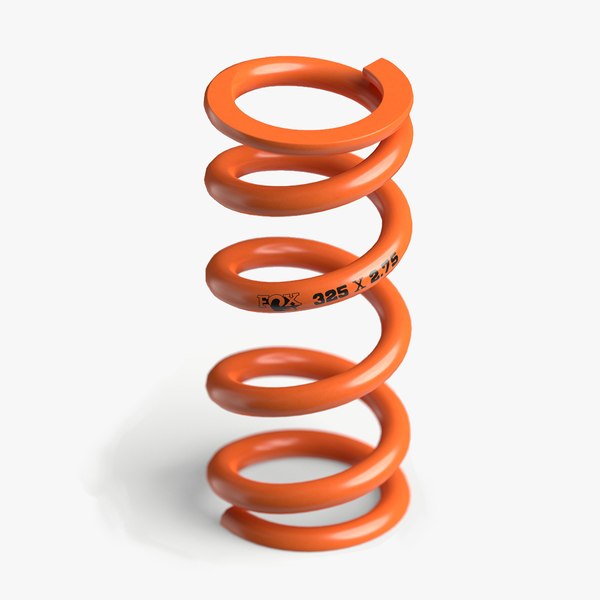modelo 3d FOX SLS Coil Spring - TurboSquid 2070926
