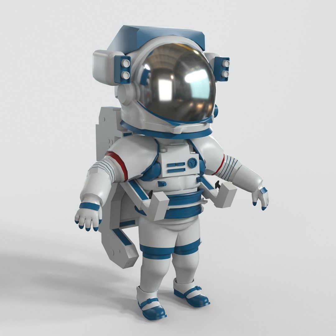 Cosmonaut 3D Model - TurboSquid 1553845