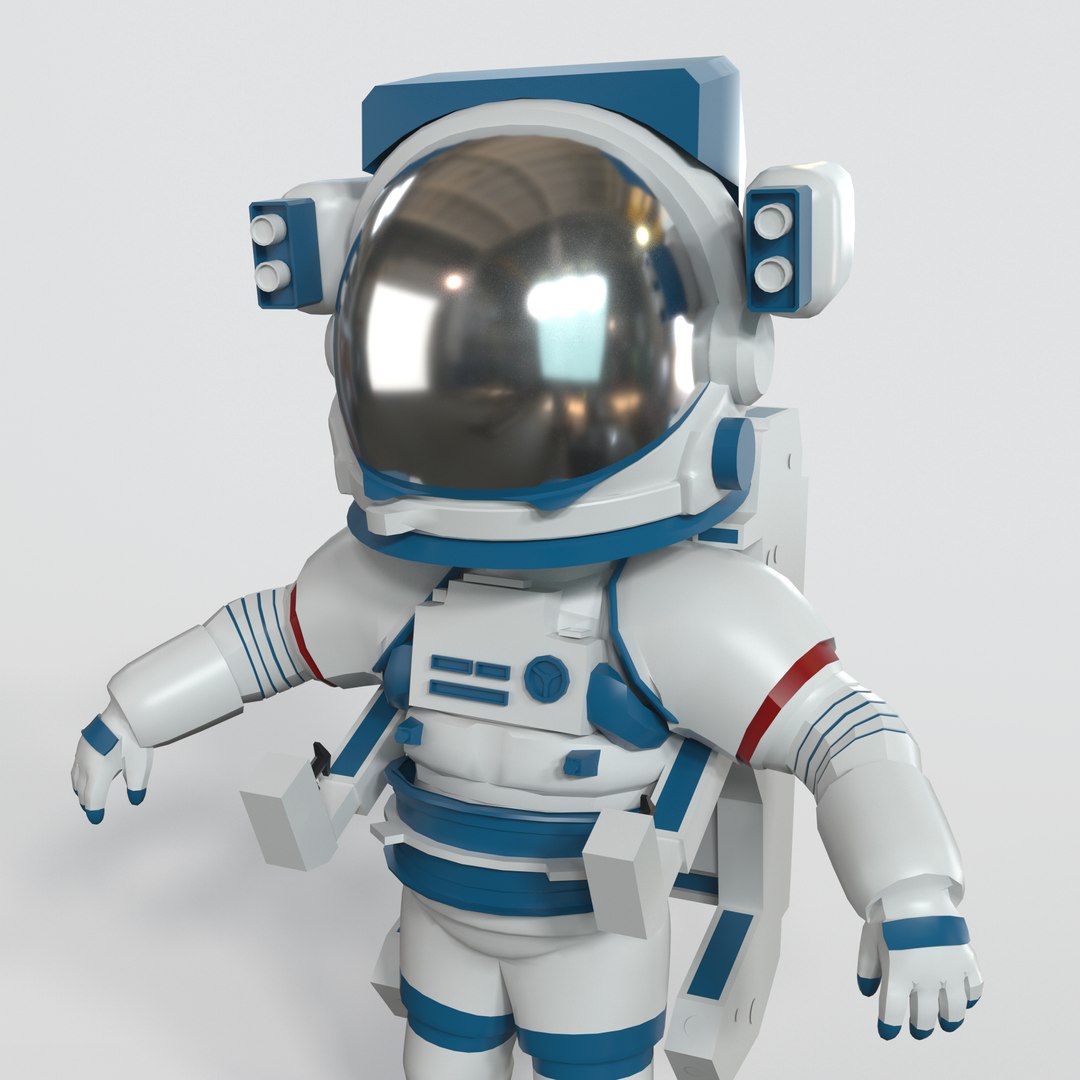 Cosmonaut 3D Model - TurboSquid 1553845