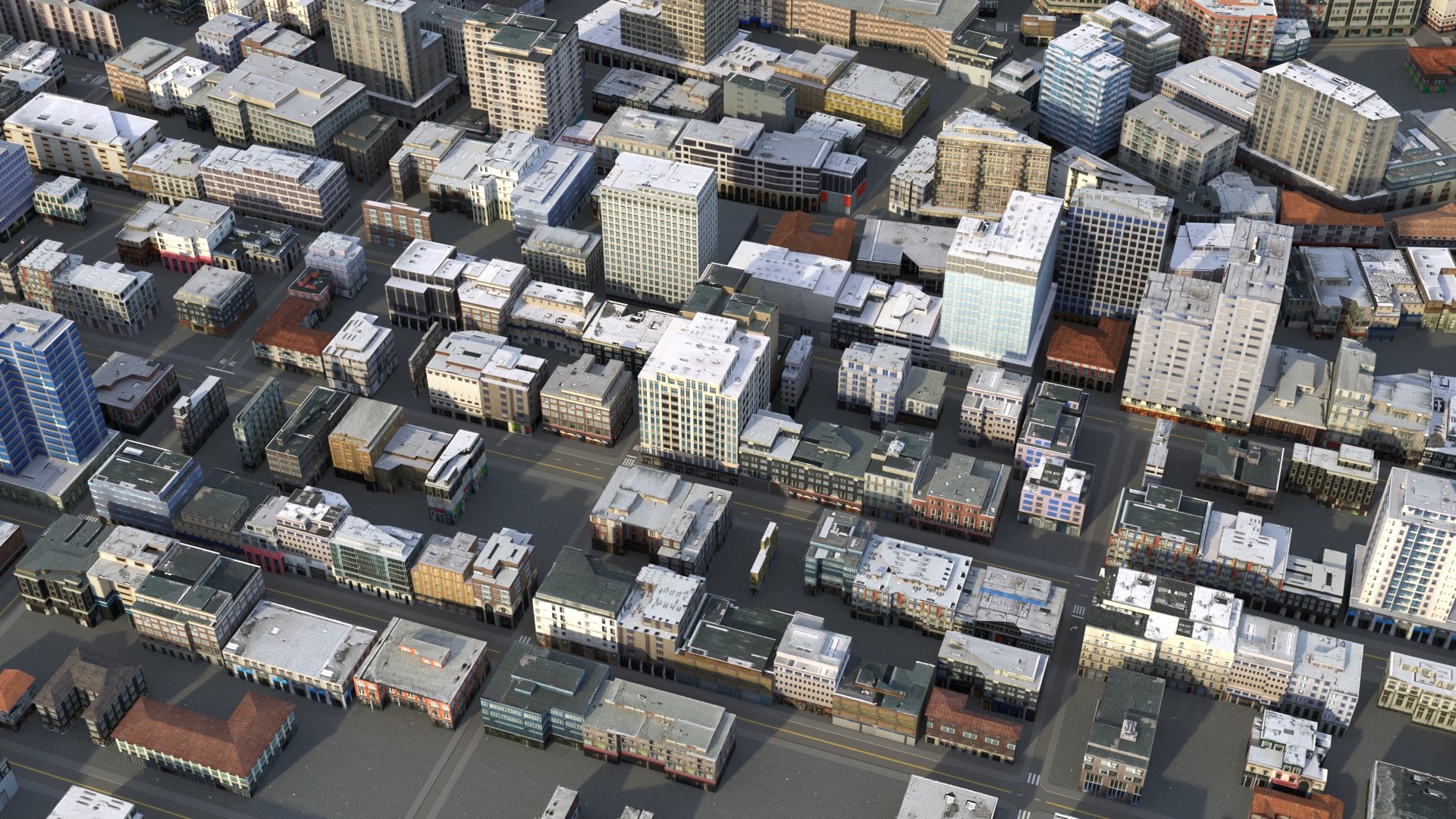 City 95 Model - TurboSquid 2185819