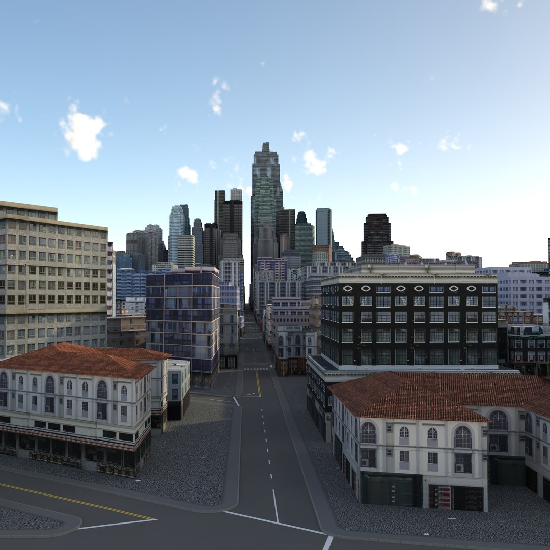 City 95 Model - TurboSquid 2185819