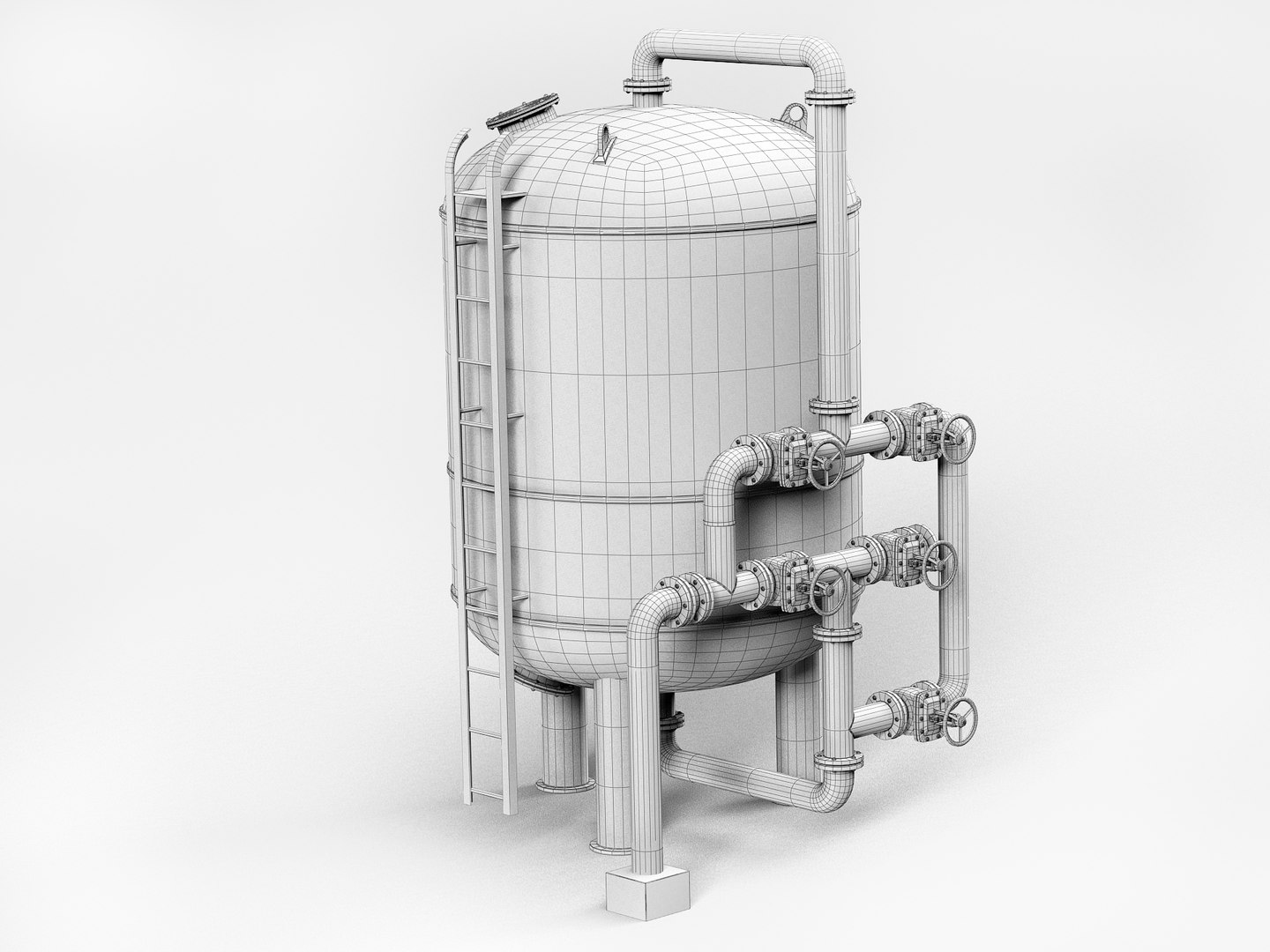 3D Industrial Tanks - TurboSquid 2258328