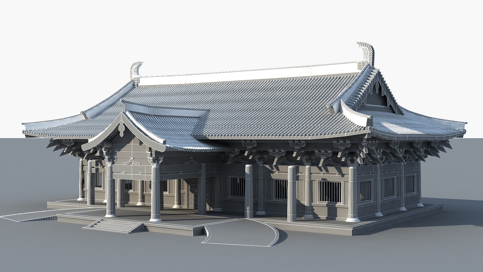 Chinese Ancient Architecture 10 3D Model - TurboSquid 2220830
