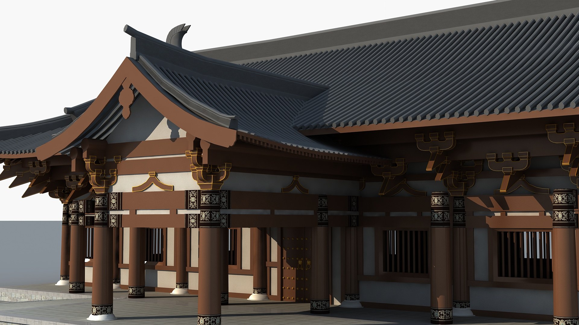 Chinese Ancient Architecture 10 3D Model - TurboSquid 2220830