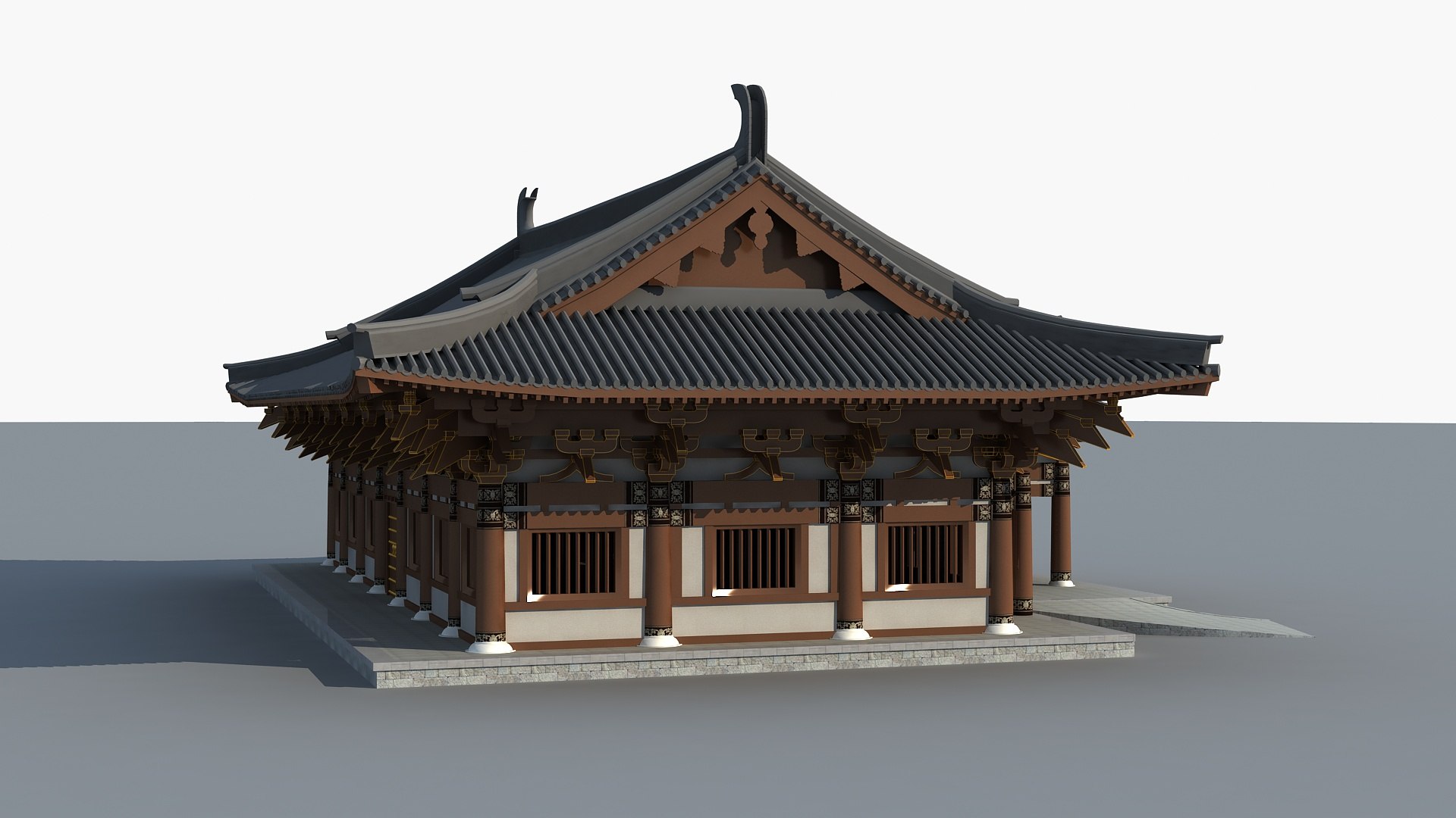 Chinese Ancient Architecture 10 3D Model - TurboSquid 2220830