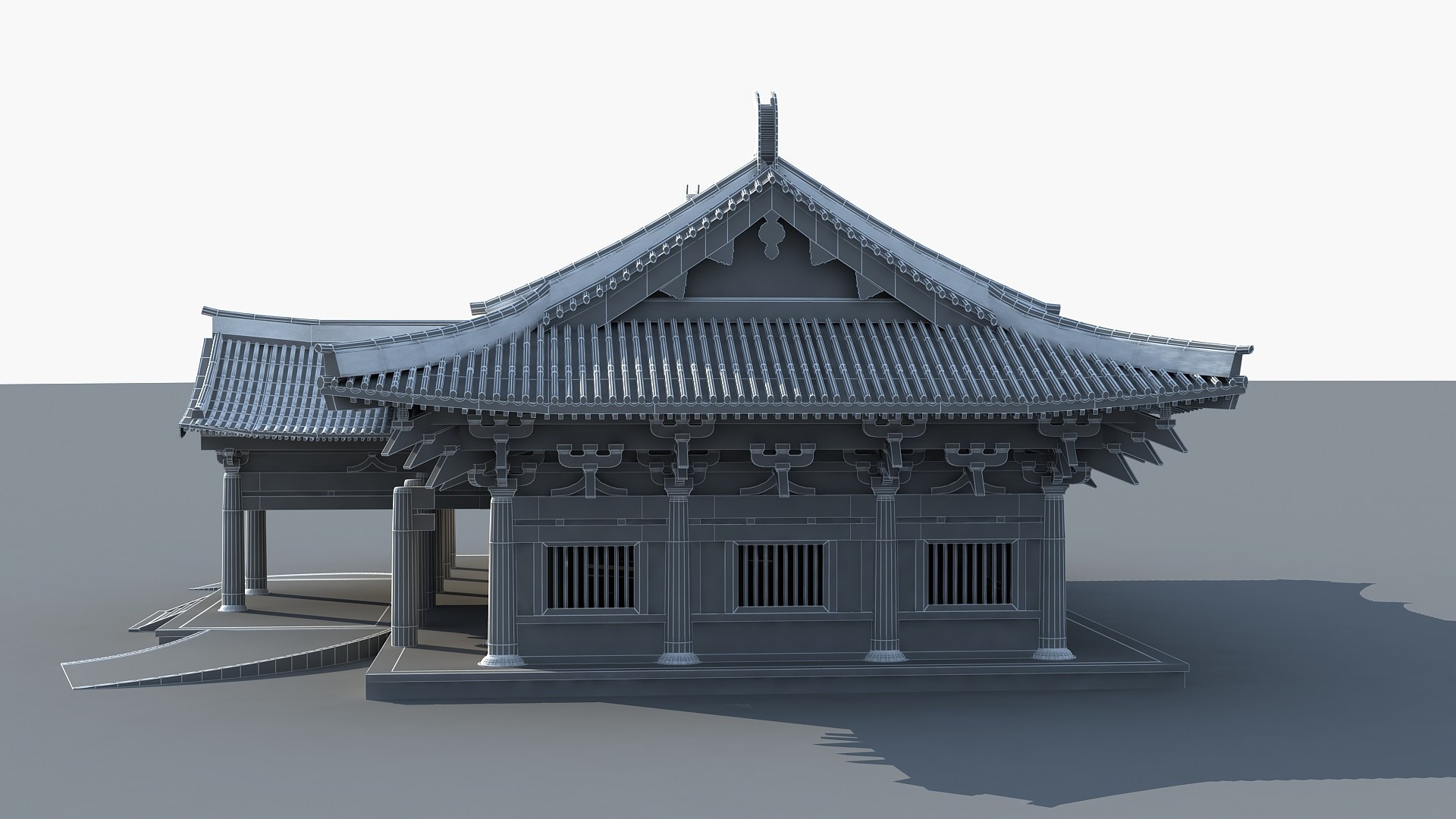 Chinese Ancient Architecture 10 3D Model - TurboSquid 2220830