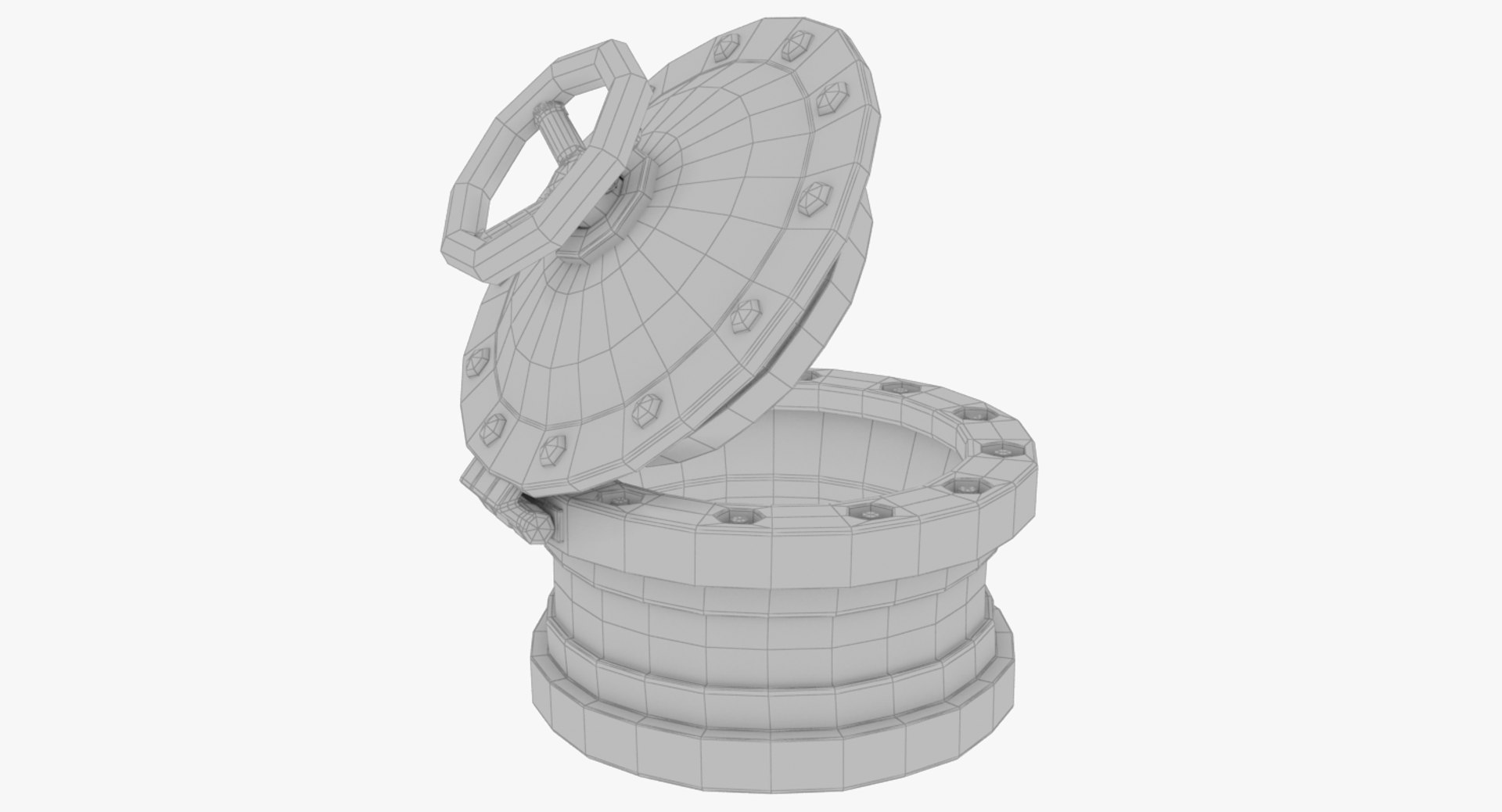 3D Ship Hatch Model - TurboSquid 1307153