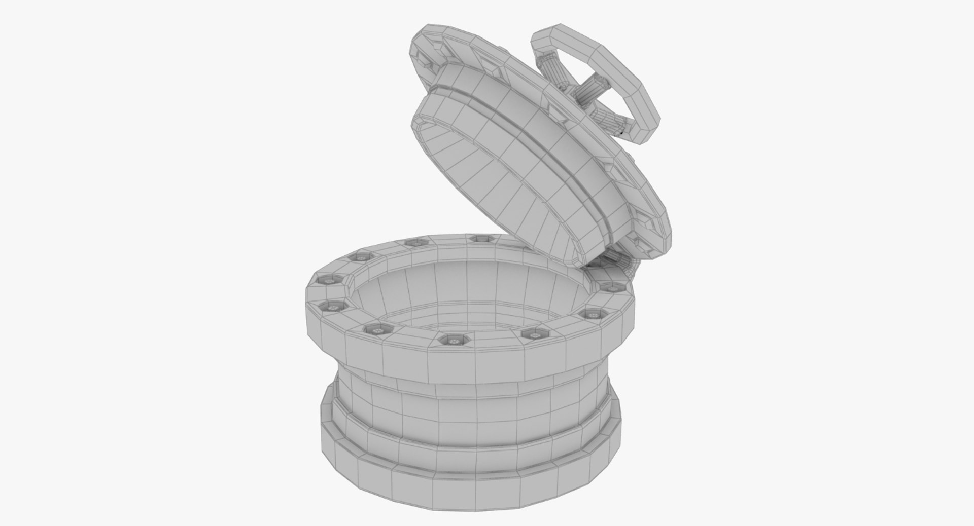 3D Ship Hatch Model - TurboSquid 1307153