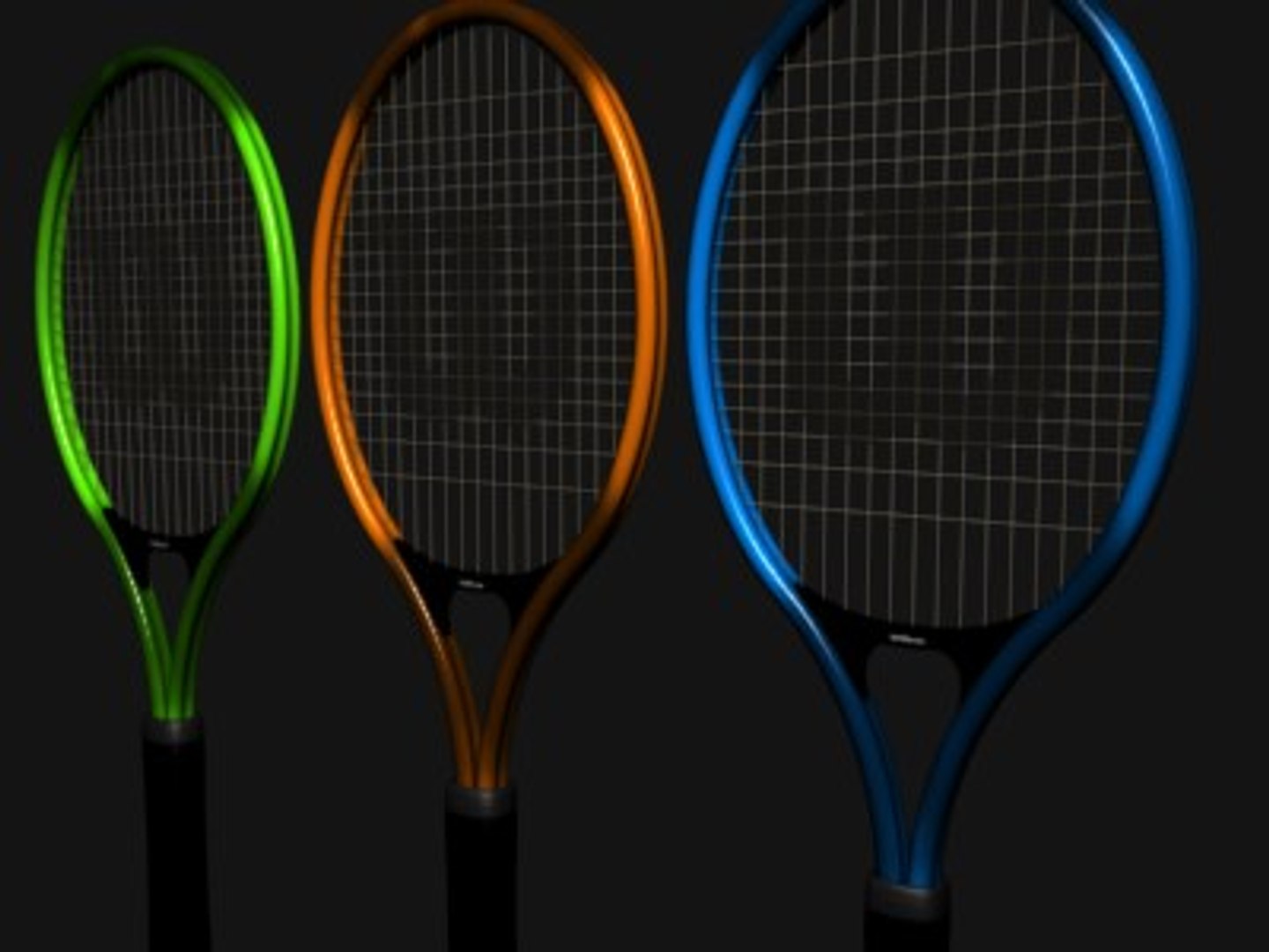 Tennis Racket 3d Model