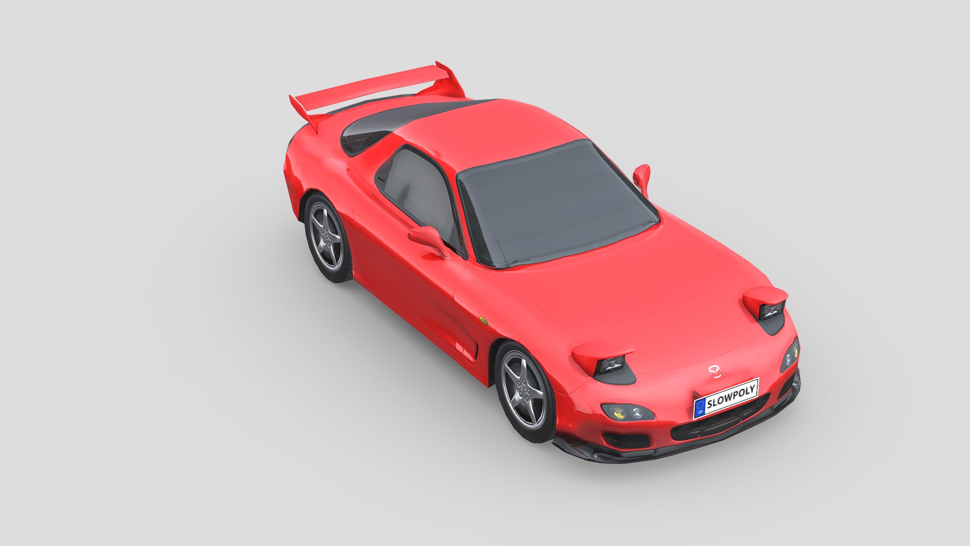 Mazda RX-7 1999 3D Model - TurboSquid 2150317