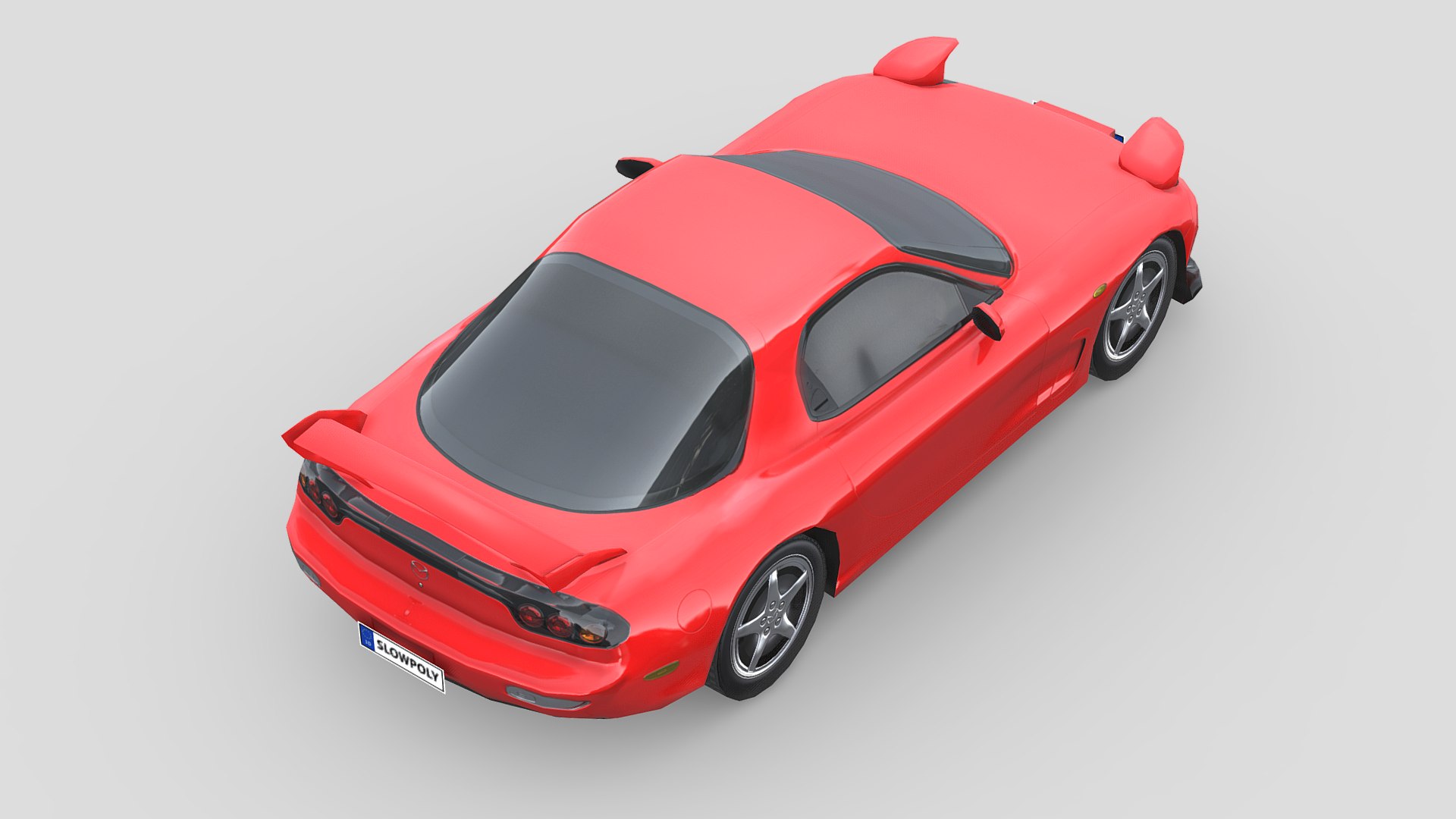 Mazda RX-7 1999 3D Model - TurboSquid 2150317