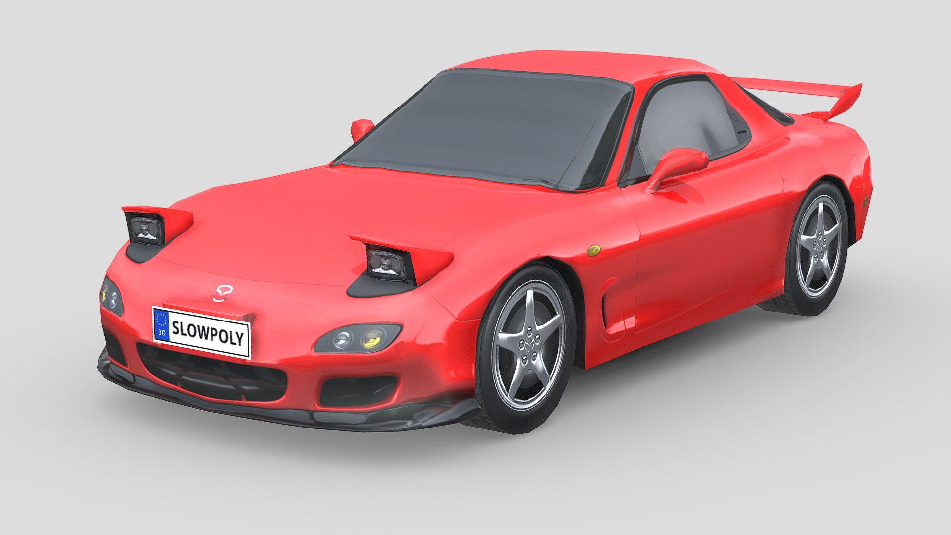 Mazda RX-7 1999 3D Model - TurboSquid 2150317