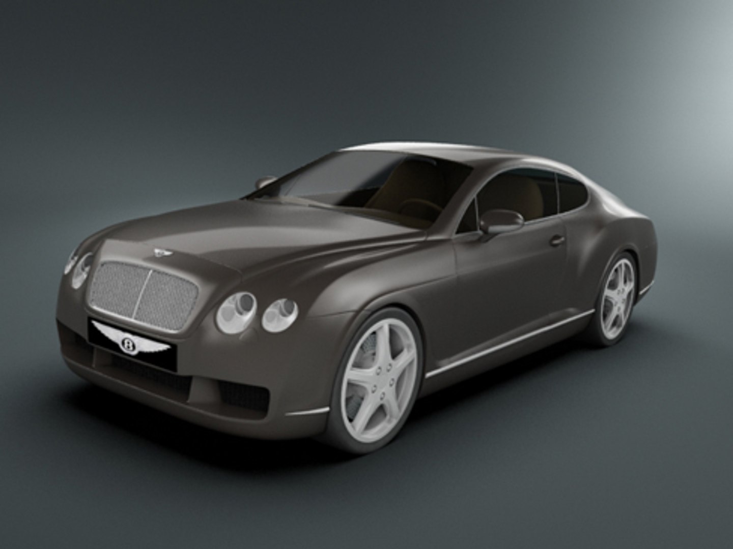 Bentley Continental Gt Car 3d Model