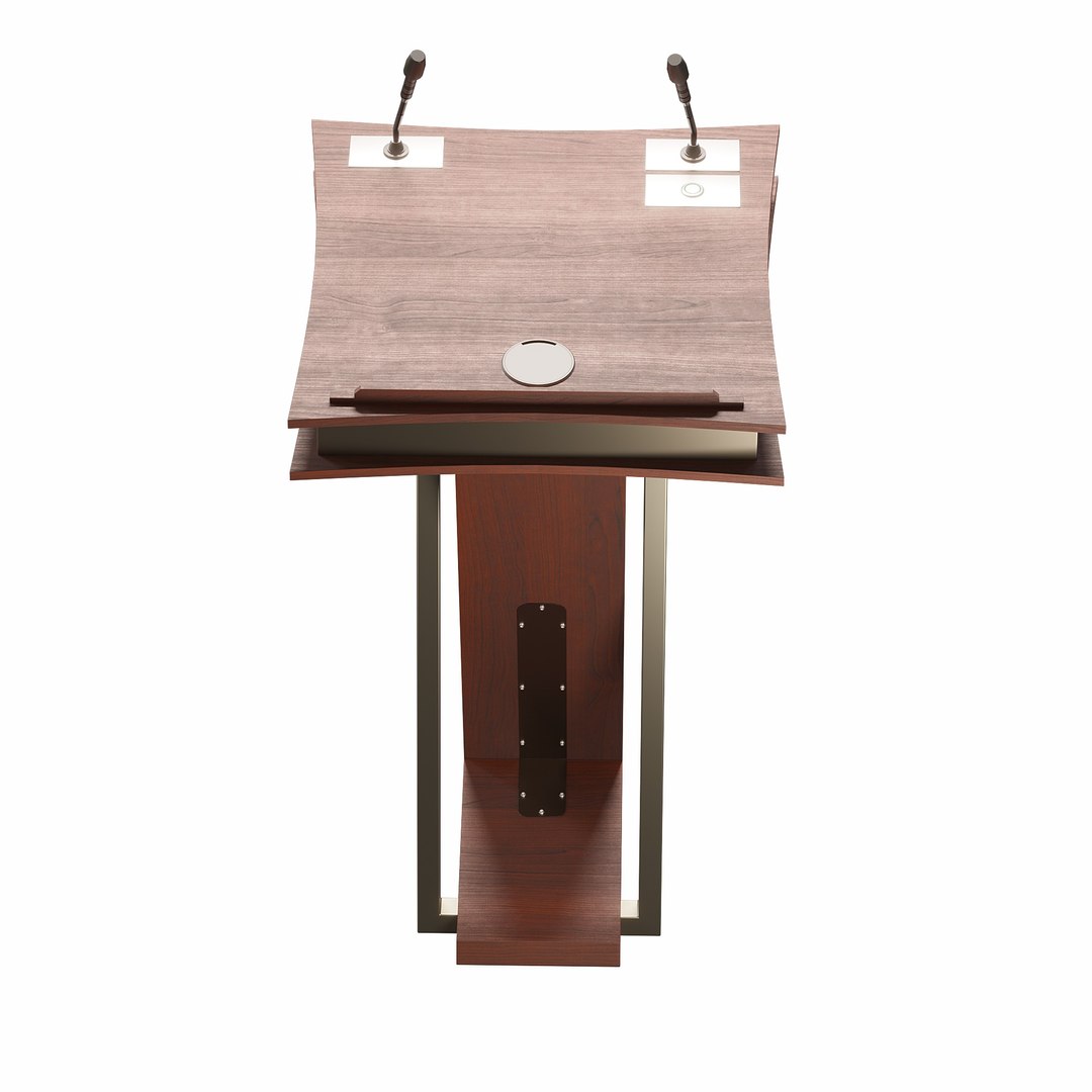 Modern Podium Type 2 3D - TurboSquid 2350317